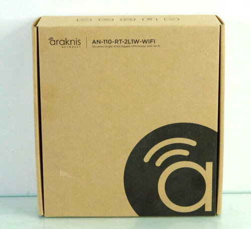 Araknis Networks 110-series Single-wan Gigabit VPN Router With Wi-fi ...