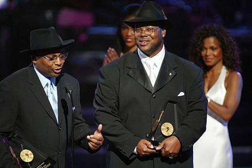 Terry Lewis Jimmy Jam receive their awaards onstage during the 200- Old ...