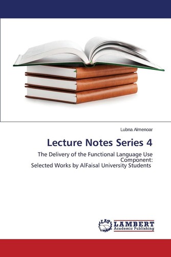 Lecture Notes Series 4 by Almenoar Lubna (English) Paperback Book | eBay