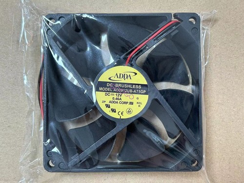 ADDA AD0912UB-A71GP DC 12V 0.46A 9025 9225 9CM 2 pin cooling fan ...