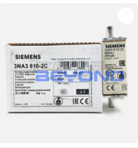 3PCS/box New For SIEMENS Fuse 3NA3810-2C 25A 500V | eBay