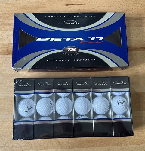 Intech Beta TI Golf Balls Extended Distance (18 Balls) Longer And ...