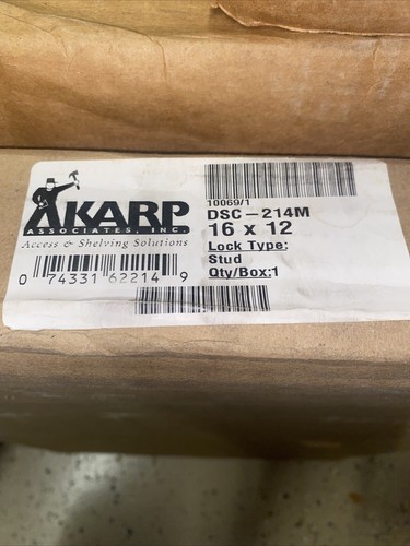 Karp DSC-214M Flush Access Gray Door for All Surf - Lock. Size 12"W X ...