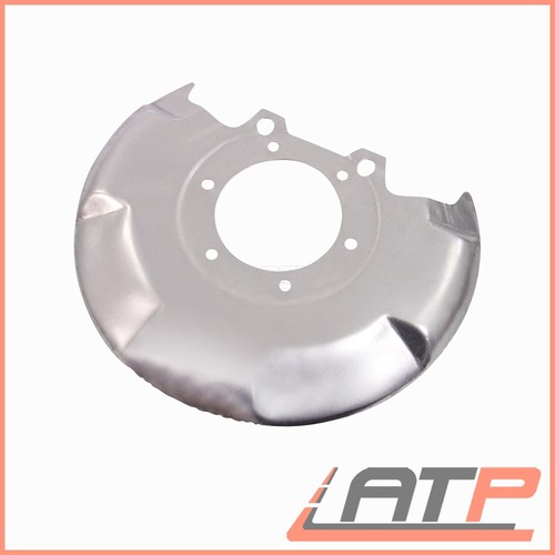 COVER PLATE MUD SHIELD BRAKE DISC FRONT LEFT LH RIGHT RH FOR VW CADDY ...