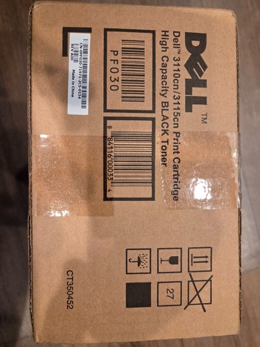 SEALED Dell 3110cn 3115cn Black High Yield Toner Print Cartridge | eBay