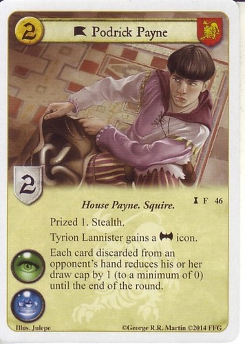 3 x Podrick Payne AGoT LCG 1.0 Game of Thrones Fire Made Flesh 46 | eBay