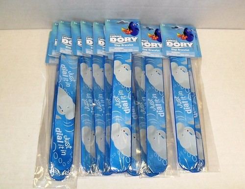 DISNEY PIXAR FINDING DORY SLAP BRACELET LOT OF (12) #2 NEW SEALED | eBay