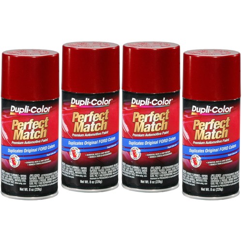 Duplicolor BFM0344 (4-Pack), Aerosol Paint for Ford FL, Metallic ...