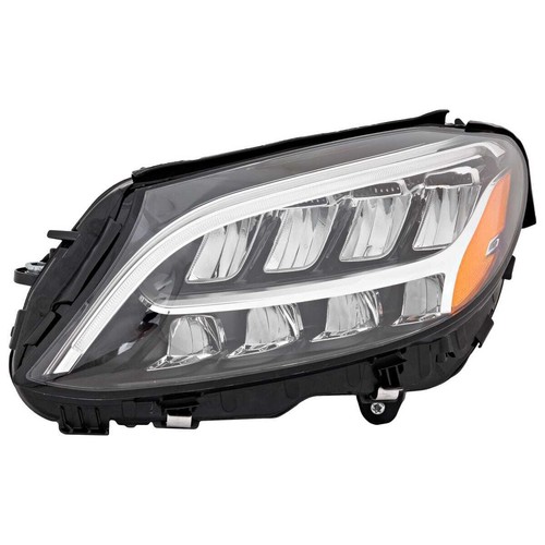 Headlight For 2019 Mercedes Benz C63 AMG S Driver Side Black Housing ...