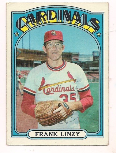1972 Topps Frank Linzy St. Louis Cardinals #243 | eBay