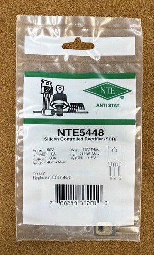 NEW NTE Electronics NTE5448 SCR Silicon Controlled Rectifier 50V (ECG5448) 1 Pk | eBay