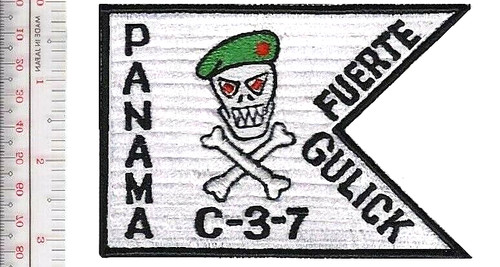 Green Beret US Army Canal Zone 7th Special Forces Group Fort Gulick vel ...