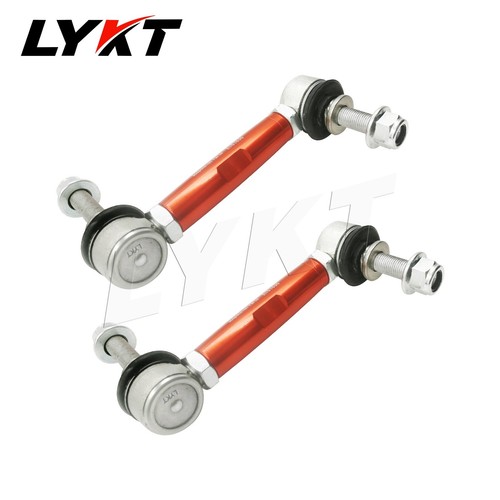 LYKT Front Sway Bar Link Adjustable 0-2"Lift Kit For Toyota 4Runner FJ ...
