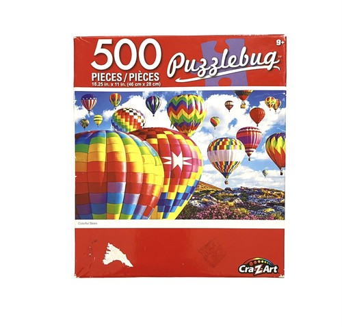 Puzzlebug 500 Piece Jigsaw Puzzle Colorful Skies, 2018 | eBay