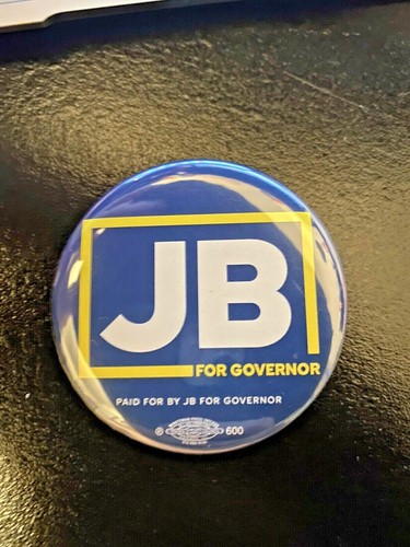Illinois Democrat JB Pritzker For Governor pin back campaign button ...