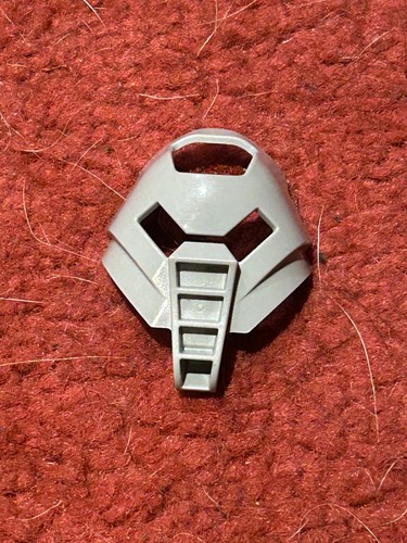 Lego Bionicle Turaga Nuju, Toa Kopaka Light Gray Mask Kanohi Noble Huna ...