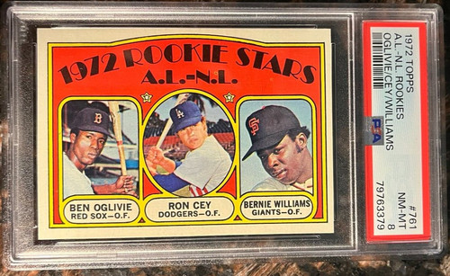 1972 Topps #761 Ron Cey RC Rookie PSA 8 NM-MT Los Angeles Dodgers ...
