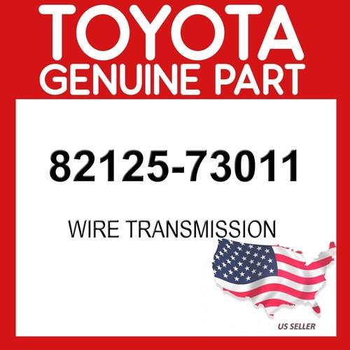 Toyota Genuine 82125-73011 Wire Transmission OEM 8212573011 | eBay