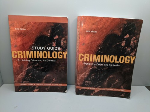 Criminology- Explaing Crime and Its Context- Geis, Gilbert/ Stephen ...