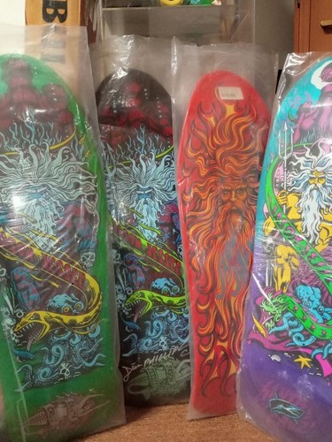 SANTA CRUZ Skateboard Deck Jason Jesse Set of 4 | eBay