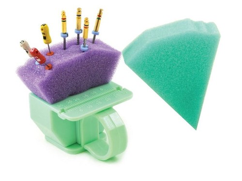 Dental Plus Dental Endo Triangle Sponge Foam Refill Inserts 50pcs+2 ...