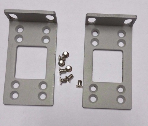 Rack Mount Ears Nortel switches (2 ears and 8 screws) 1U Light Gray | eBay