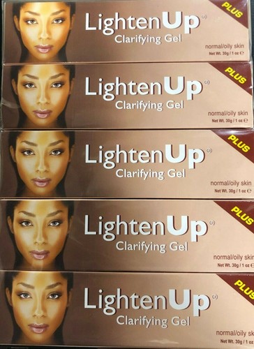 Lighten Up PLUS Skin Clarifying Gel Tubes 30g (Pack of 5) | eBay