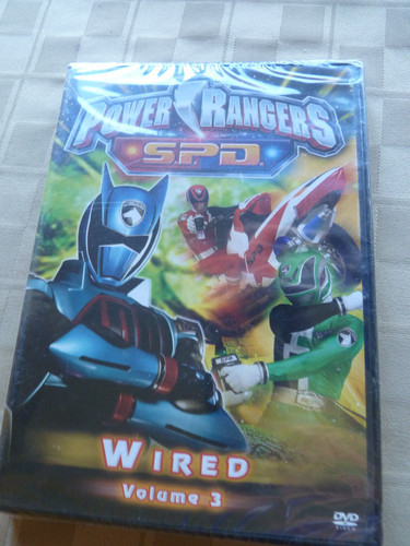 Power Rangers S.P.D. Vol. 3: Wired (DVD, 2005) - BRAND NEW! Sealed ...