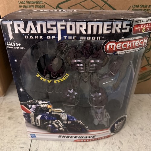 Transformers DOTM Dark of the Moon Mechtech Shockwave Figure Voyager ...