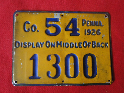 Pennsylvania Vintage Hunting Licenses | eBay