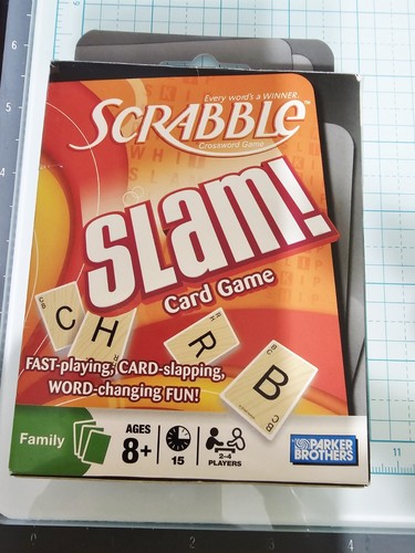 2008 SCRABBLE Slam! Card Game Cards! Fast playing card slapping ...