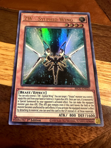 ZW - Sylphid Wing BROL-EN025 1st Edition Ultra Rare NM + BONUS | eBay
