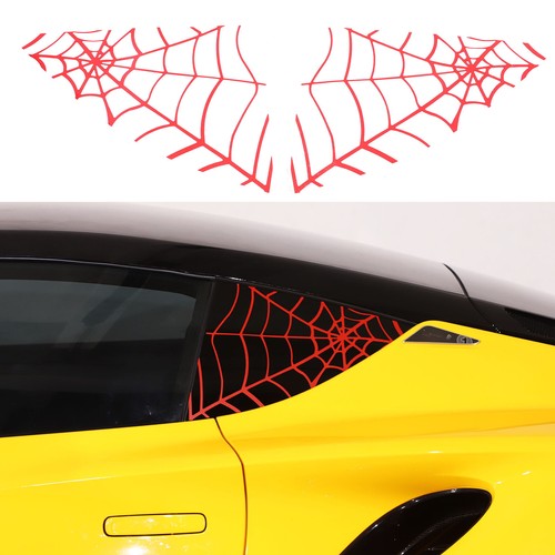 Red Rear Triangle Window Spider Web Decal For Lotus EMIRA 2021-2025 | eBay