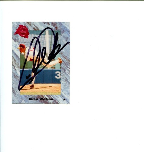 Allen Watson 2x New York Yankees World Series Champ Signed Autograph ...