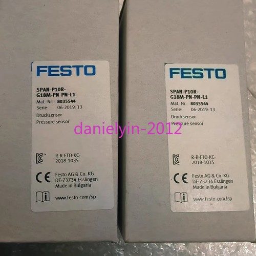 1Pcs New FESTO 8035544 SPAN-P10R-G18M-PN-PN-L1 | eBay