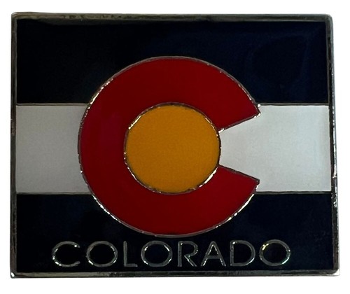 Pack of 24 Colorado State Map Motorcycle Hat Cap Lapel Pin | eBay