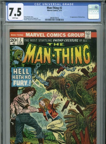 Man-Thing #2 - February 1974 - CGC 7.5 | eBay
