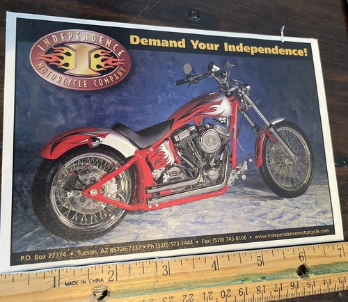 Magazine Ad -Independence Motorcycle Co. #41120 | eBay