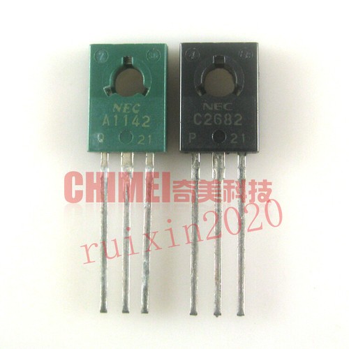10 pairs A1142-Y C2682-Y NPN POWER TRANSISTOR 2SA1142-Y 2SC2682-Y TO ...