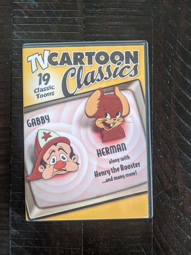 TV Cartoon Classics Volume 1 One DVD 19 Toons - Herman Gabby Henry the ...