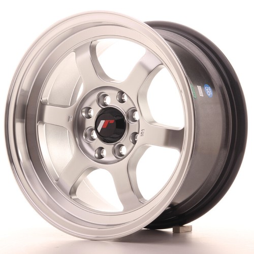 Japan Racing JR12 Alloy Wheel 15x7.5 - 4x100 / 4x114.3 - ET26 - Silver ...