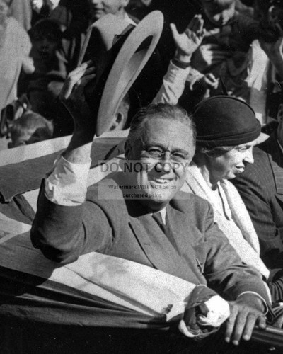 FRANKLIN D. ROOSEVELT 32ND PRESIDENT OF THE UNITED STATES - 8X10 PHOTO ...
