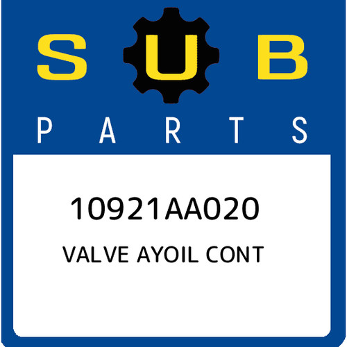 10921AA020 Subaru Valve ayoil cont 10921AA020, New Genuine OEM Part | eBay