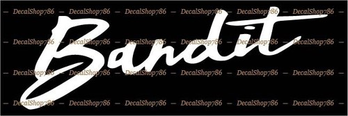Bandit Boats -Outdoor Sports- Car/SUV/Truck Vinyl Die-Cut Peel N' Stick ...