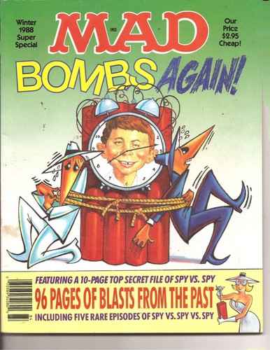 Mad Bombs Again Winter 1988 Super Special, 96 Pages of Blasts from the ...