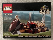 LEGO 7126 Battle Droid Carrier Set Parts Inventory and Instructions ...