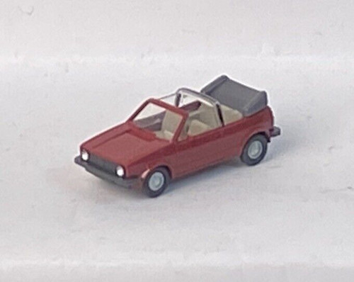 Wiking Germany HO 1:87 Volkswagen VW Golf Cabriolet Maroon | eBay