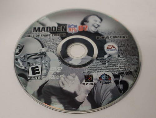 Madden NFL 07 Hall of Fame Edition (Xbox 360, 2006) Disc Only ...