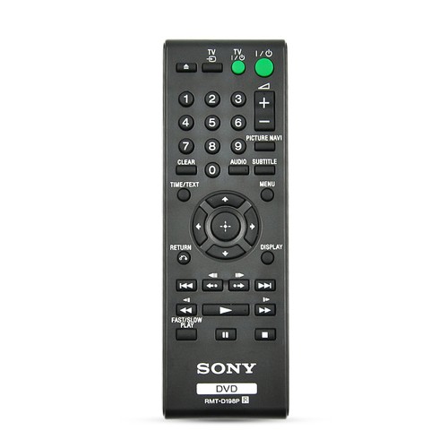 Original Remote Control For Sony DVD Player DVP-SR320 DVP-SR350 DVP ...