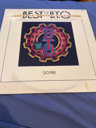Best Of BTO Bachman-Turner Overdrive Vinyl record album lp SRM-1-1101 ...